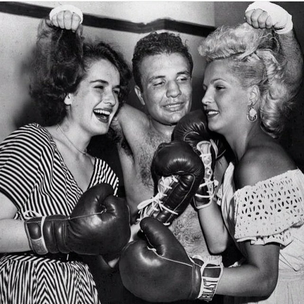 CHIC PIC #24 : Jake LaMotta et ses chicks « Culture Boxe